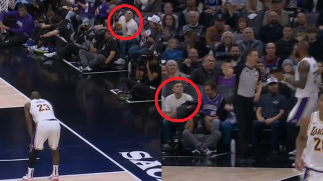 Nba Lebron Jak Jordan Kibic Go Wkurzył I Pożałował Probasket